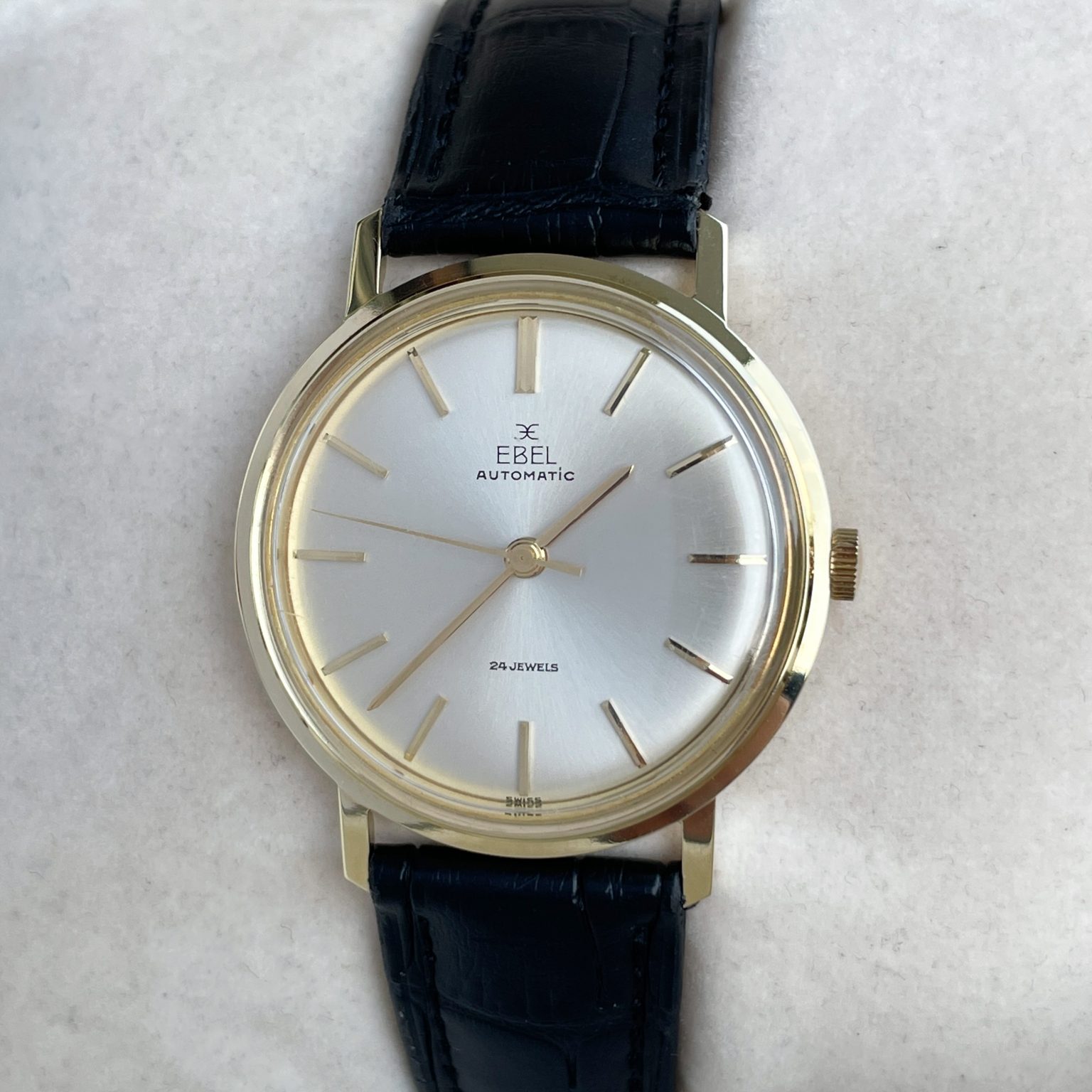 Ebel Vintage 34 mm Automatic 14k Gold 24 Jewels - My Time - Luxury Watches